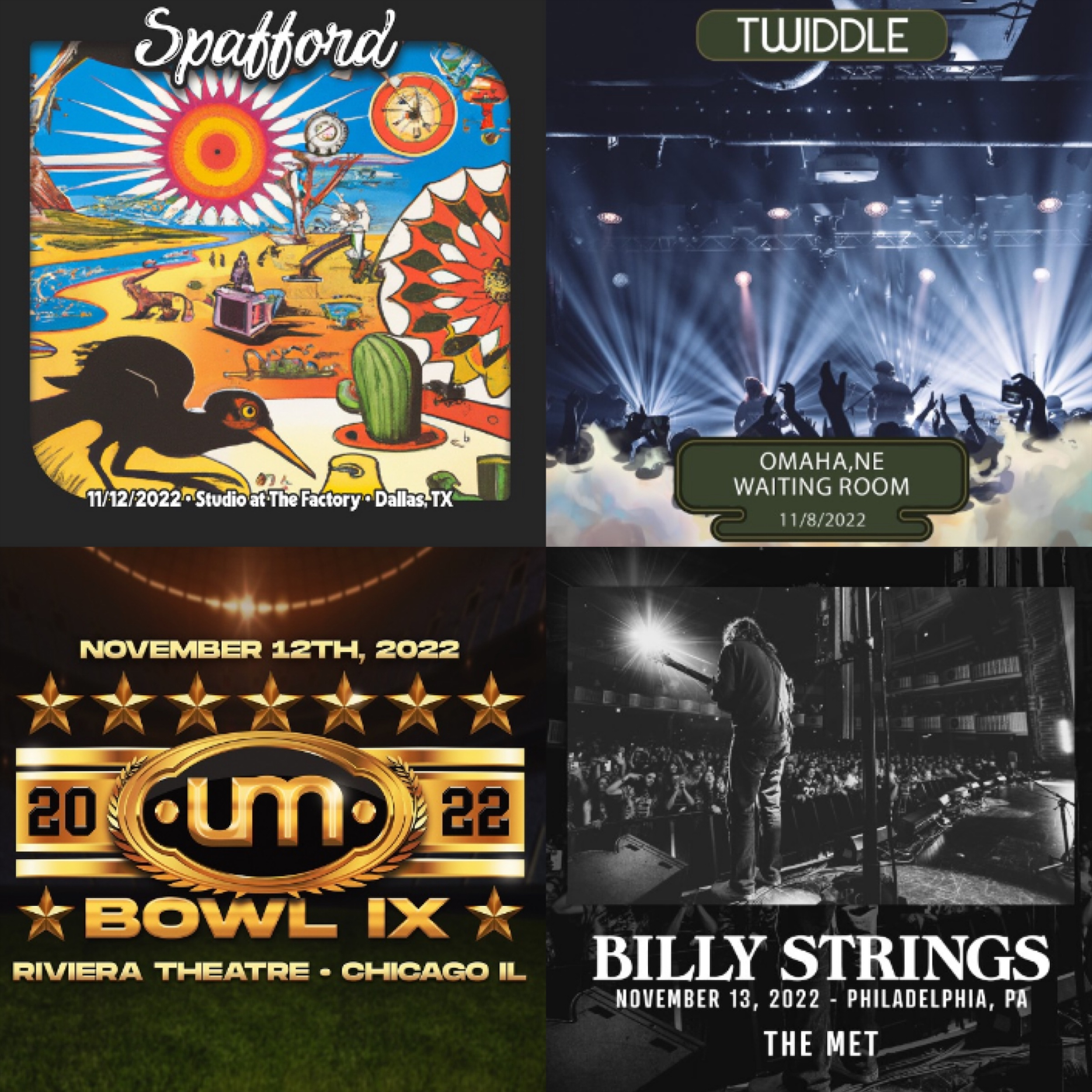 Weekly Live Stash Vol. XXXVII, November 18, 2022